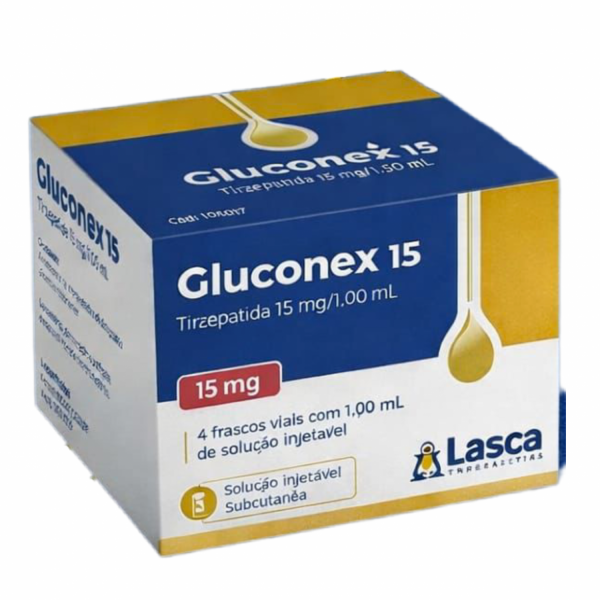 Tirzepatida Gluconex 15mg | Medical Center